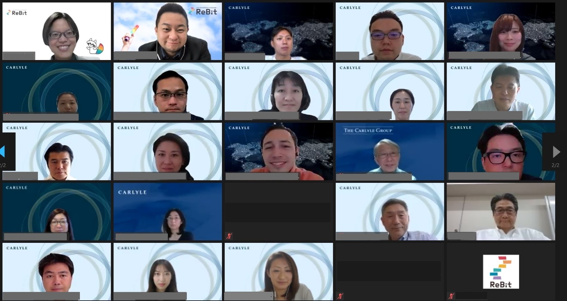 【研修】カーライル・ジャパン | 認定NPO法人 ReBit